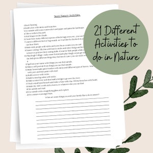 Homeschool Nature Study Journal. Charlotte Mason, Scavenger Hunt, Quiet ...