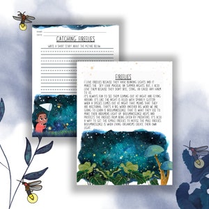 Firefly Unit Study, Nature Notebook, Insect Printable, Homeschool Unit ...