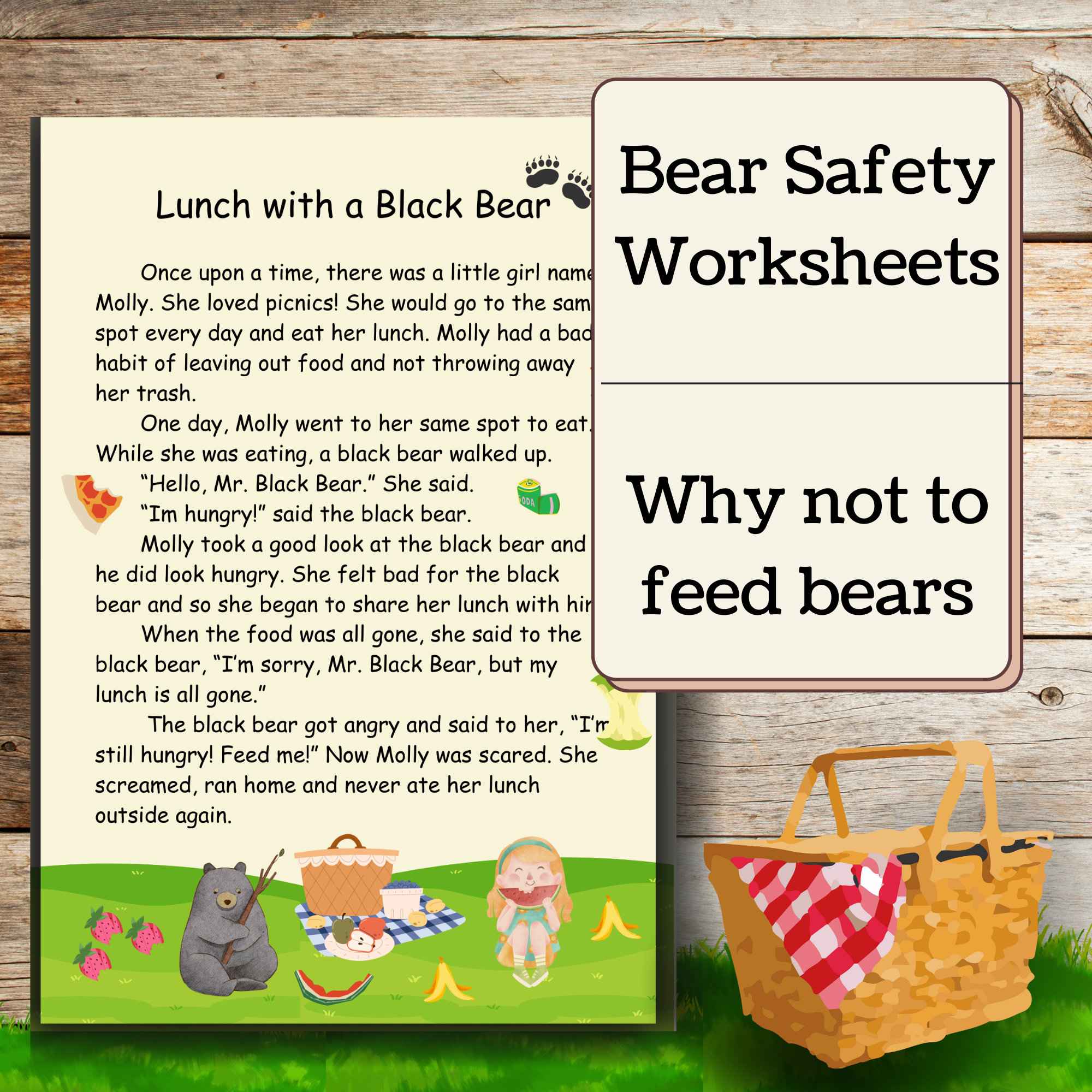 Bear Unit Study Lesson Plan | Science Research Busy Binder | Zoology ...