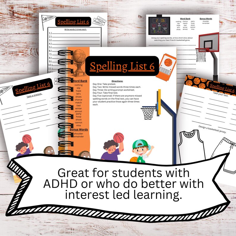 Third Grade Spelling Worksheets for Kids Creative Writing Prompts Busy ...