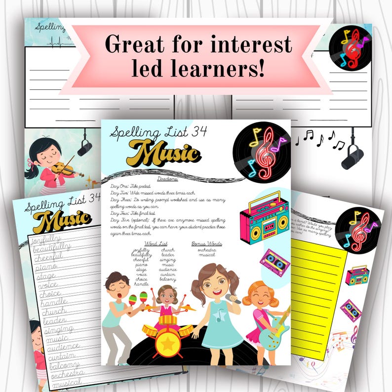 3rd Grade Spelling Curriculum | Guided Journal Prompts | Cursive ...