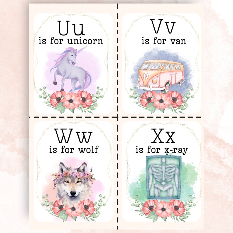 Printable, Alphabet Flashcards, Number Tracing, Letter Tracing Alphabet ...