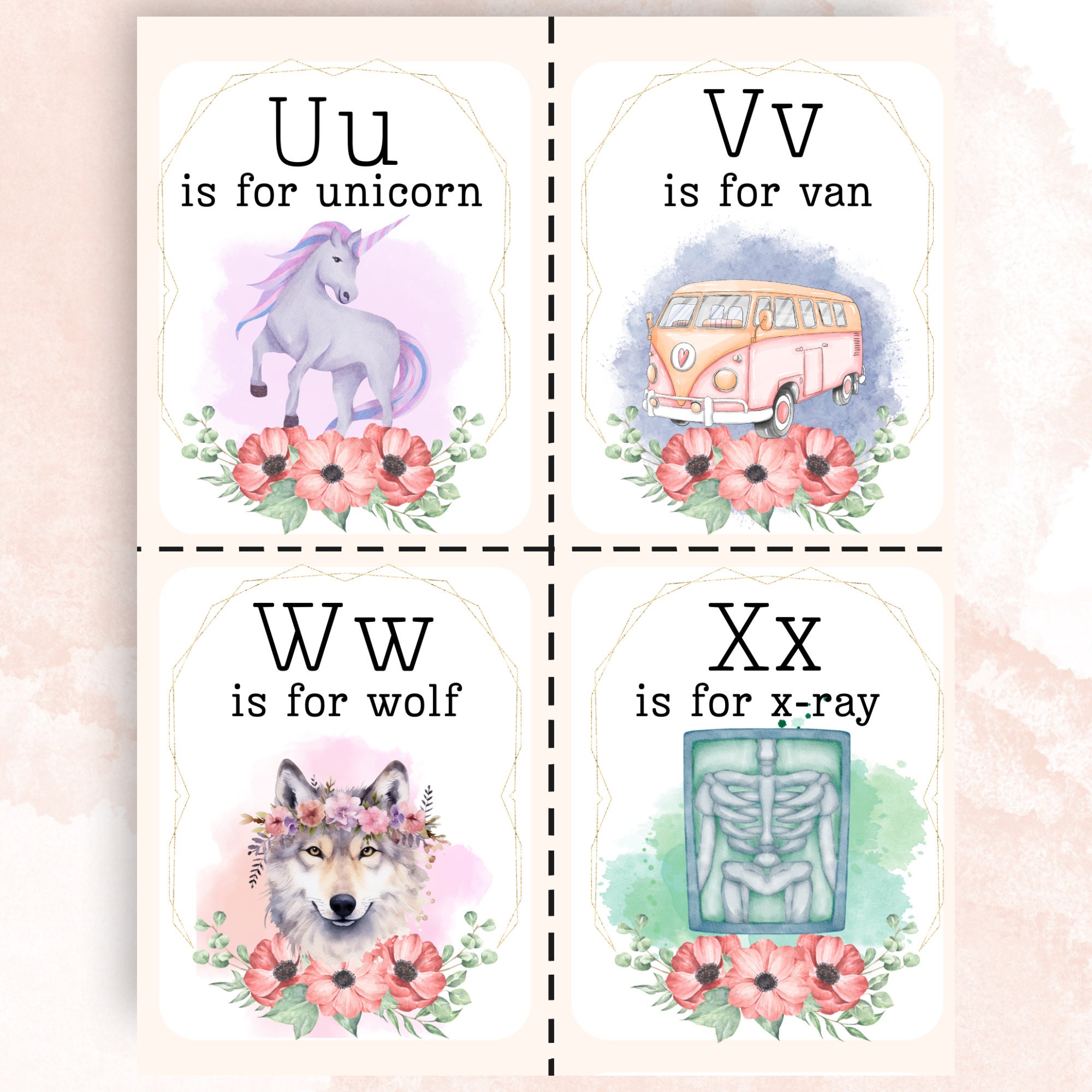 Printable, Alphabet Flashcards, Number Tracing, Letter Tracing Alphabet ...