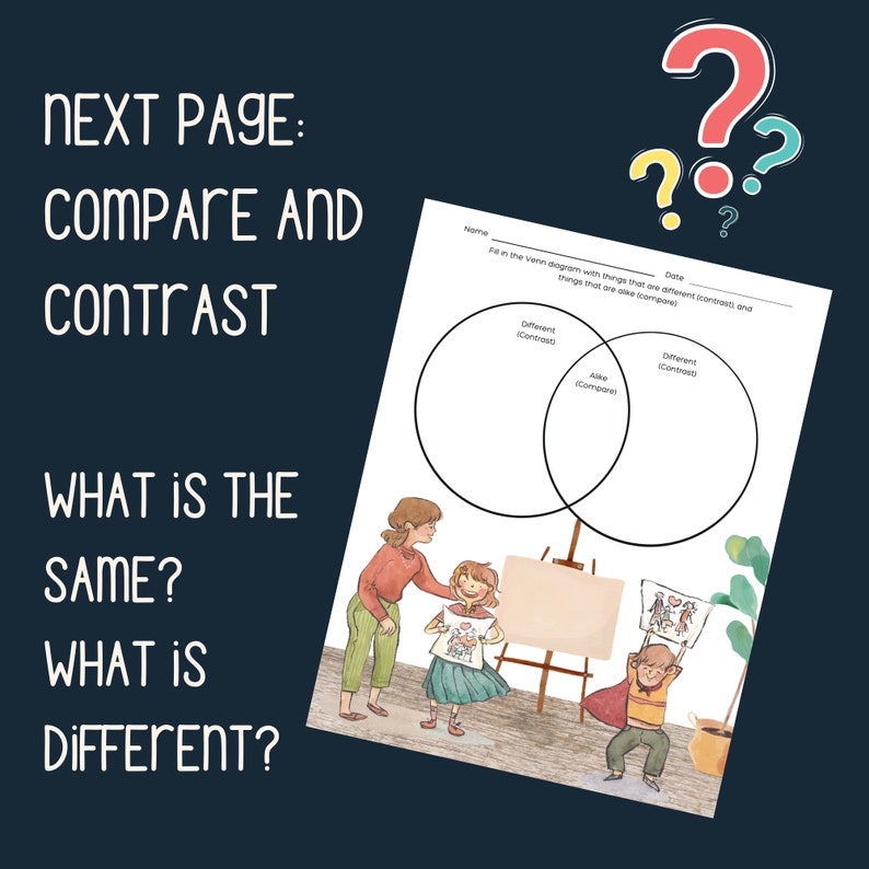 Venn Diagram | Educational Printables | Busy Book | Compare & Contrast ...