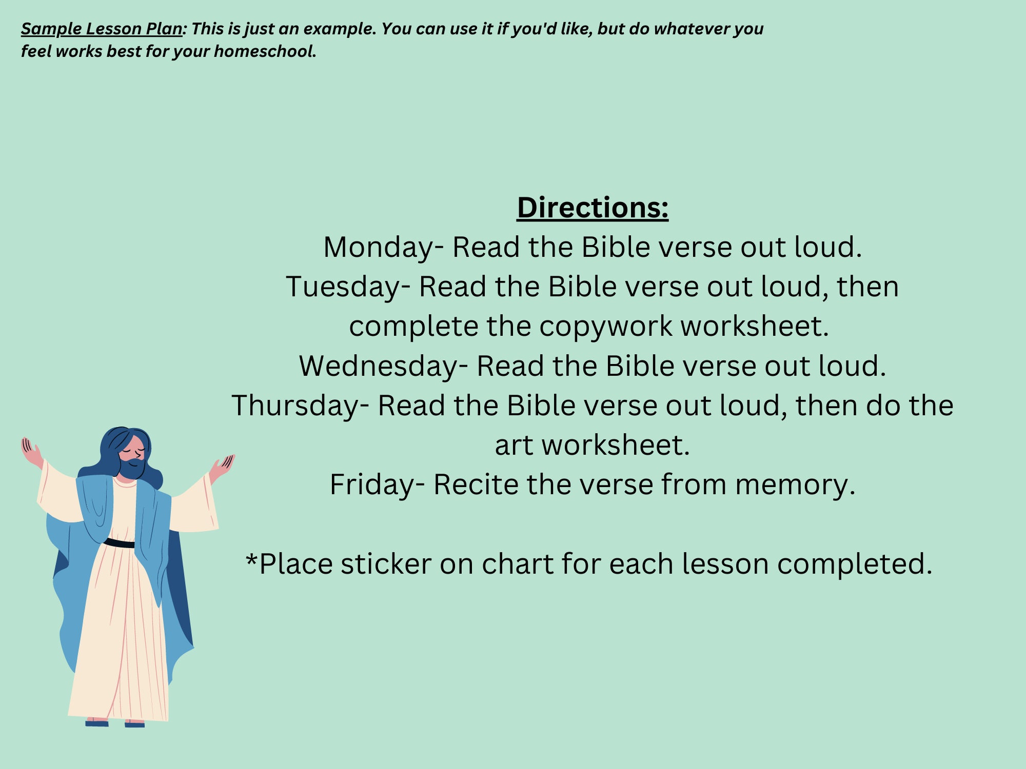 Adorable Bible Scripture Copywork, Bible Verse Memory, Christian ...