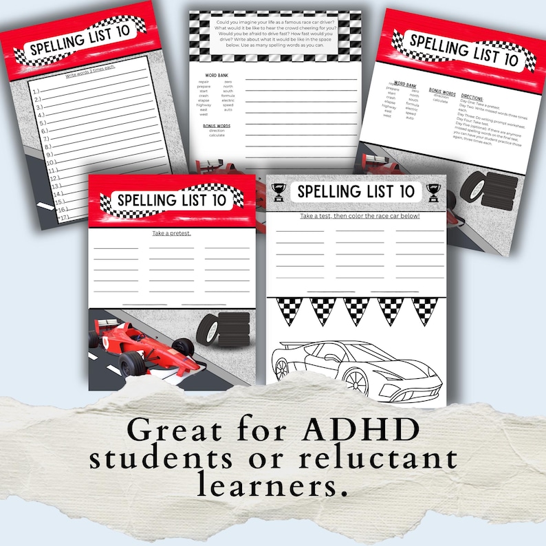 Third Grade Spelling Worksheets for Kids Quiet Book Homeschooling ...