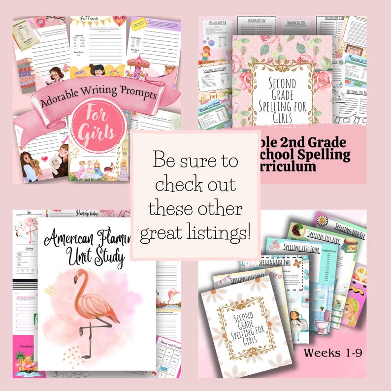 3rd Grade Spelling Curriculum | Guided Journal Prompts | Cursive ...