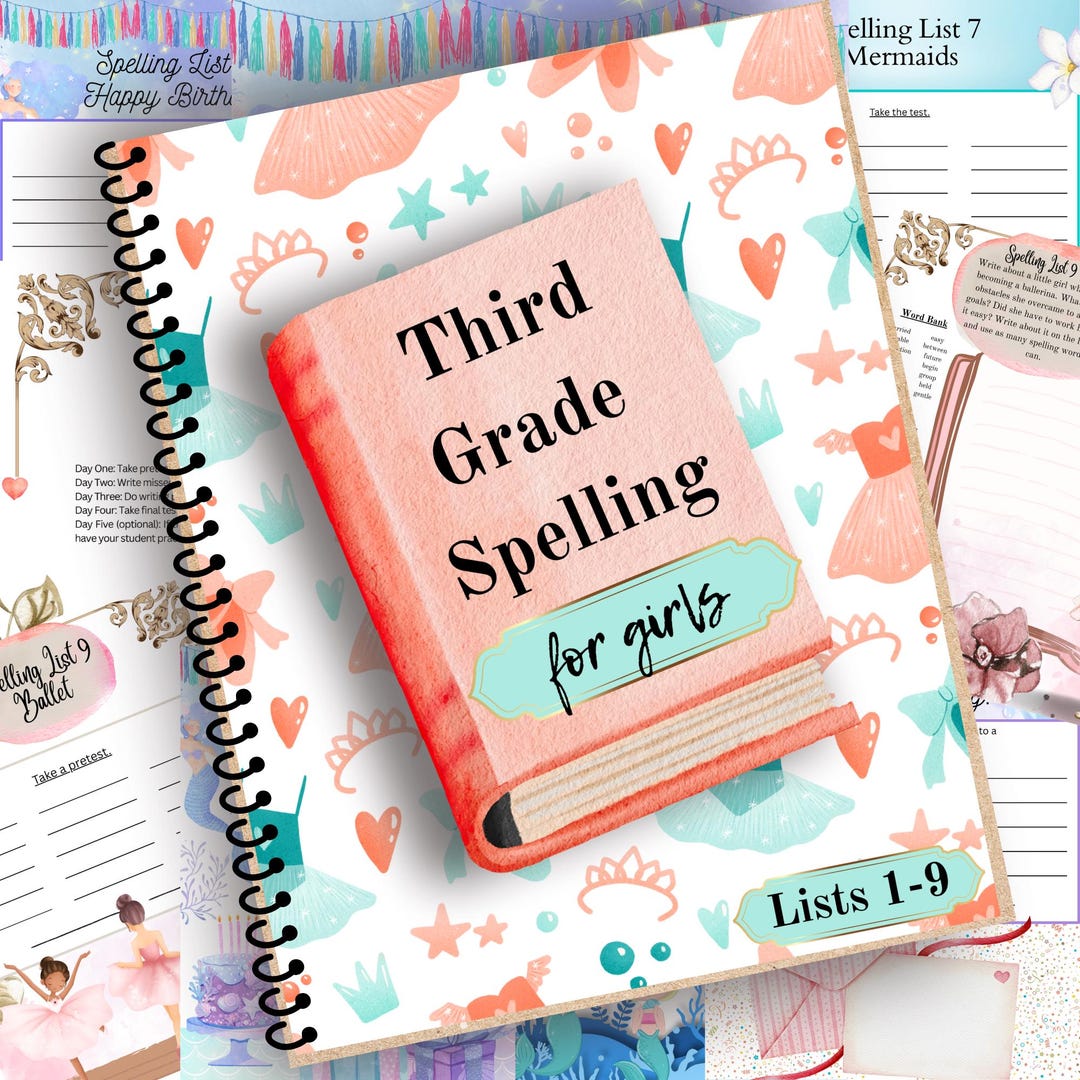 Third Grade Spelling Practice Writing Prompts Charlotte Mason ...