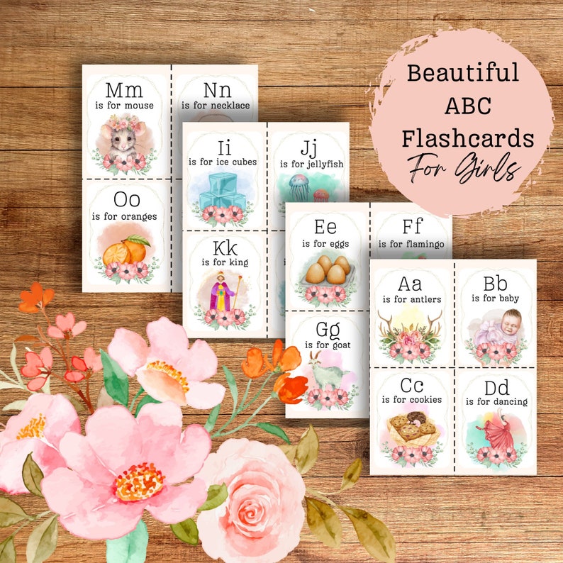 Printable, Alphabet Flashcards, Number Tracing, Letter Tracing Alphabet ...