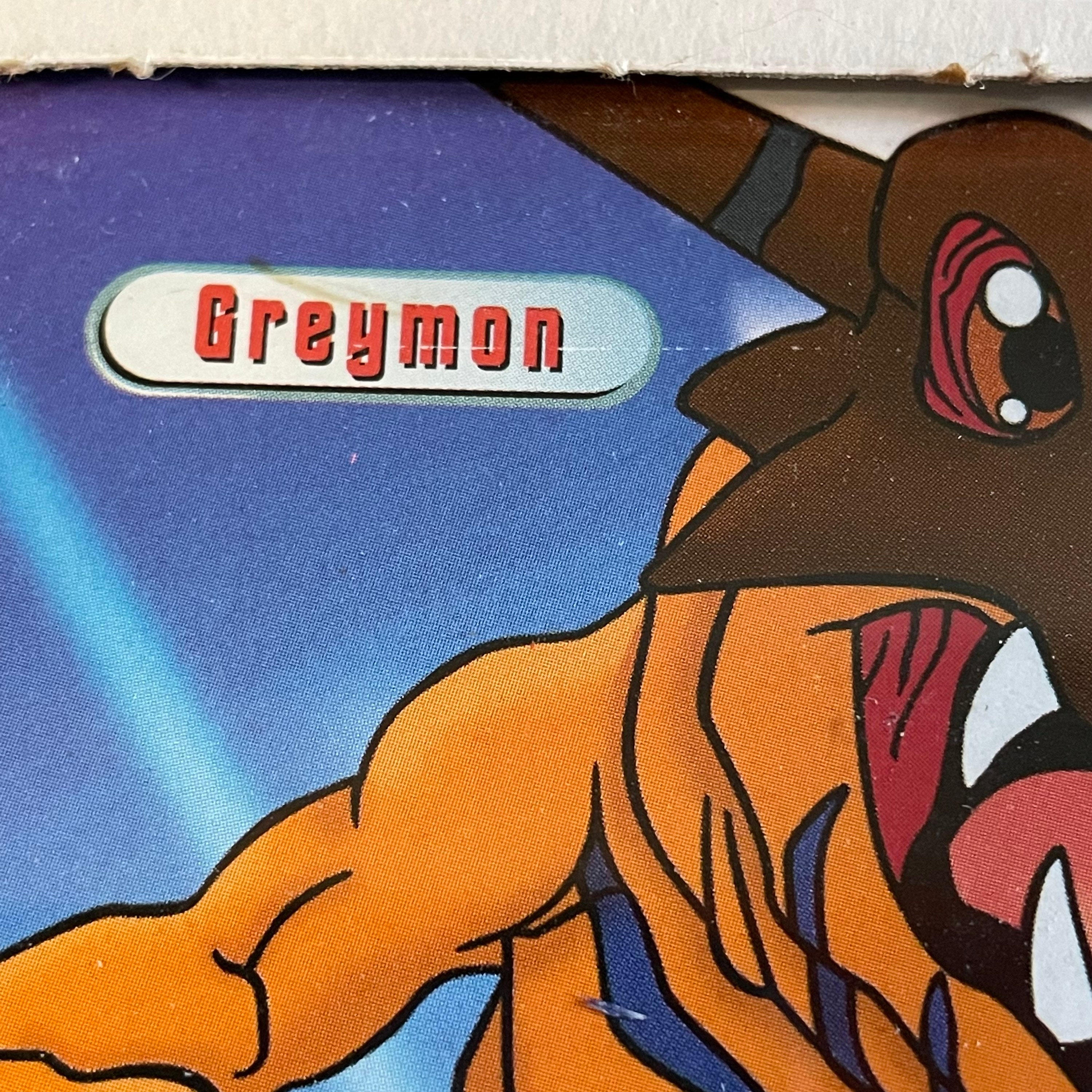 Vintage 1999 Digimon Digital Monsters 8x8 Carnival Glass - Etsy