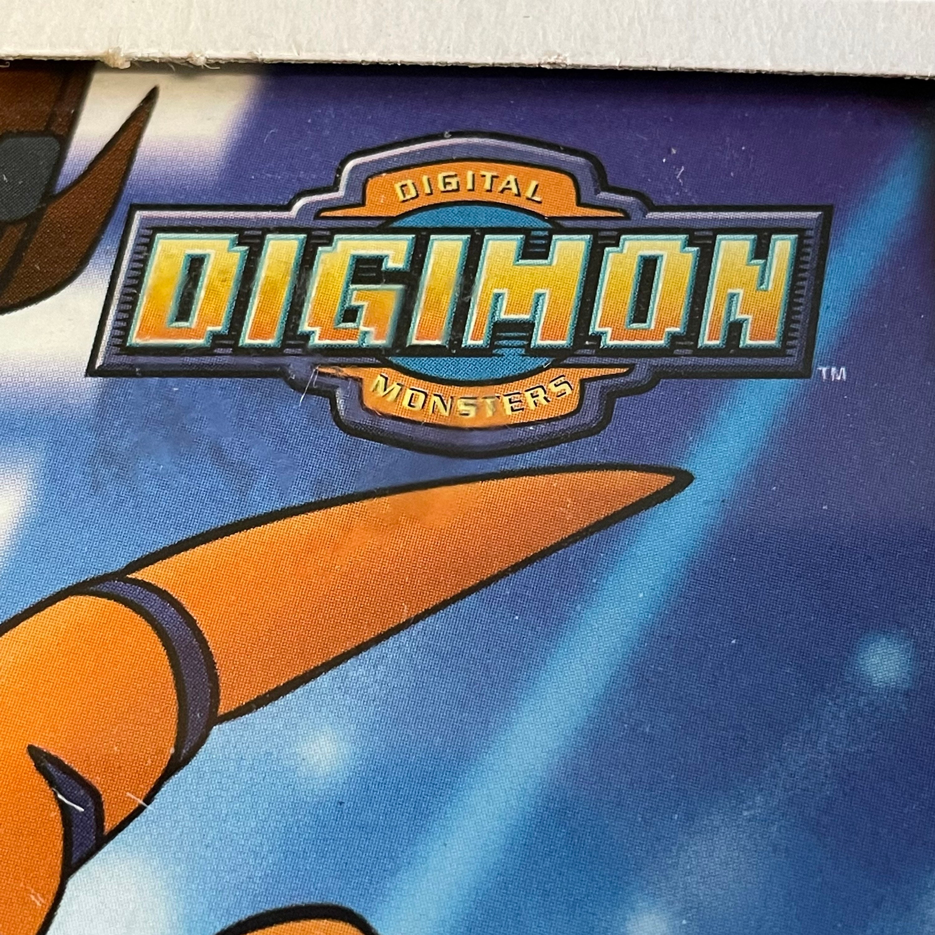 Vintage 1999 Digimon Digital Monsters 8x8 Carnival Glass - Etsy