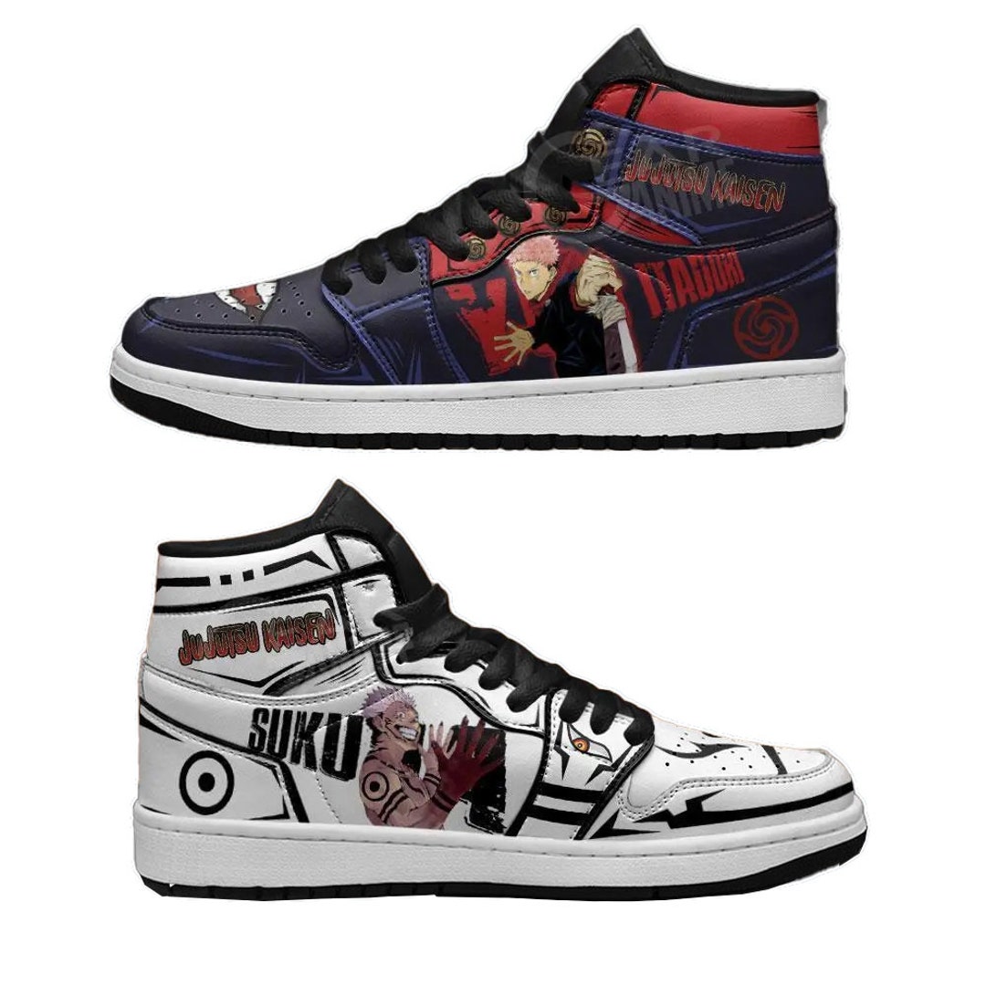 Sukuna and Itadori Sneakers Custom Anime Shoes - Etsy