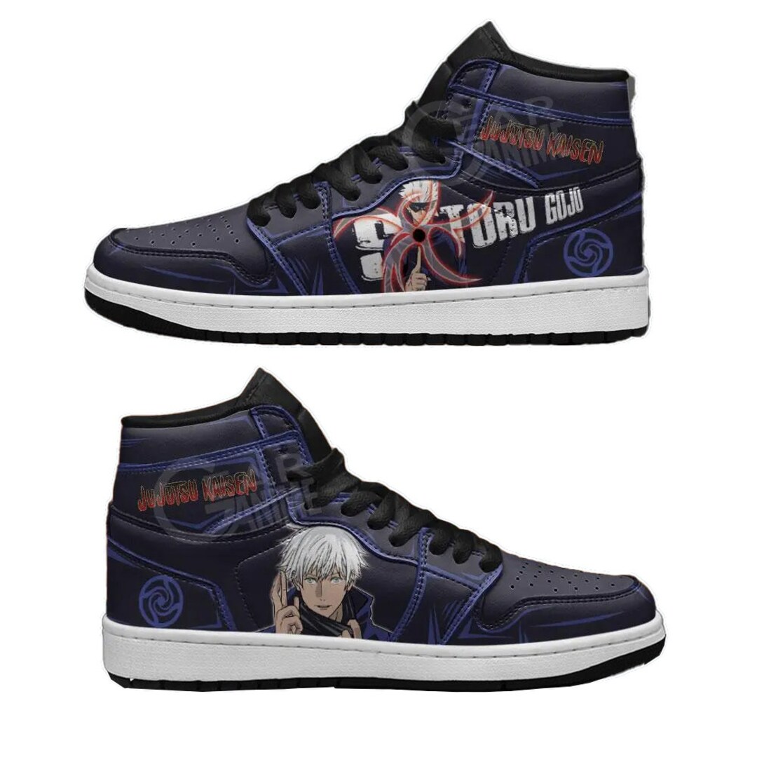 Satoru Gojo Sneakers Anime Shoes - Etsy
