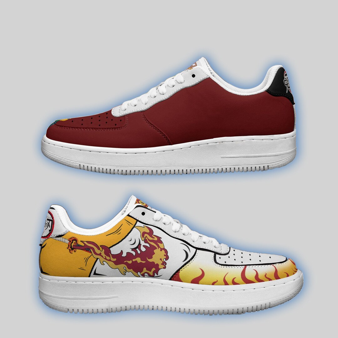 Rengoku X Giyuu Anime Sneakers Custom Anime Shoes - Etsy