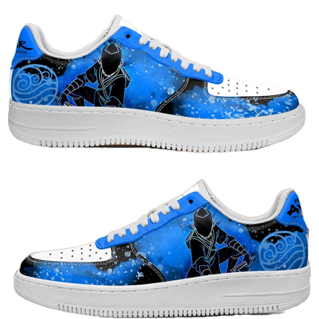 Sokka Water Tribe Sneakers Custom Avatar Shoes - Etsy