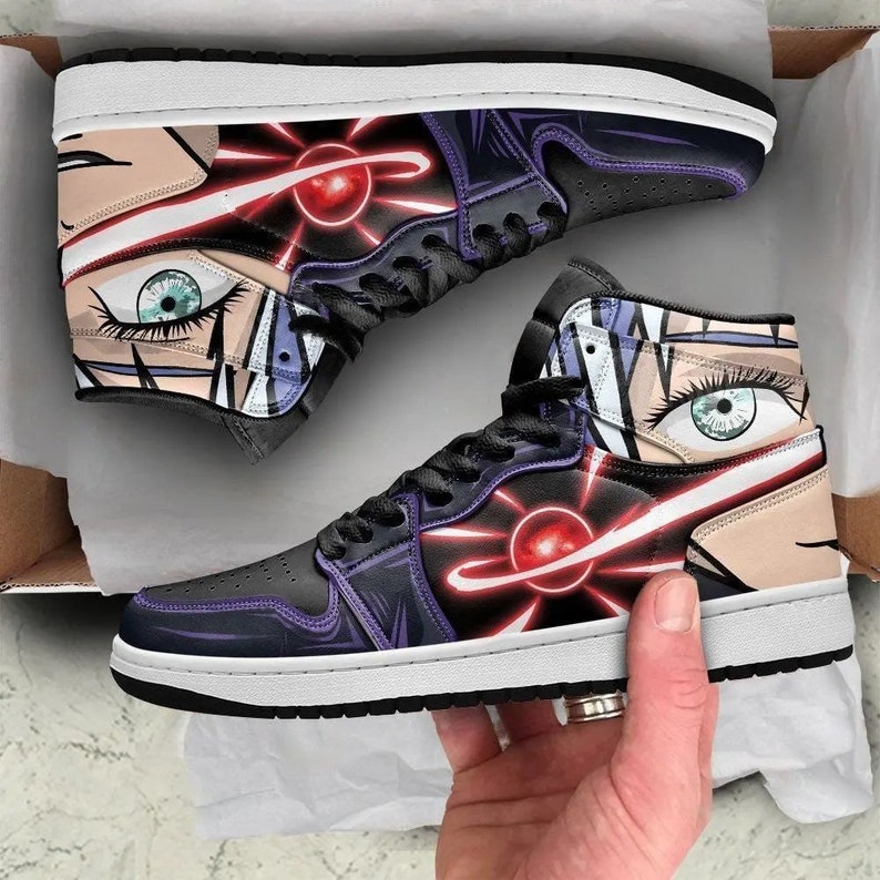 Satoru Gojo Sneakers Custom Anime Shoes for Otaku - Etsy