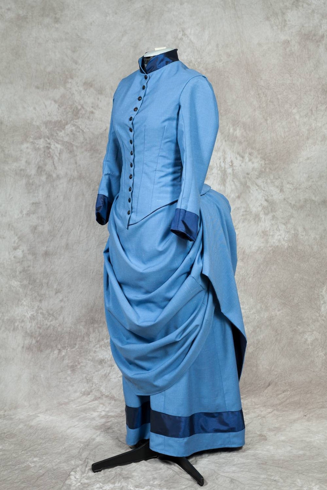 Victorian Bustle Dress, Custom Made - Etsy