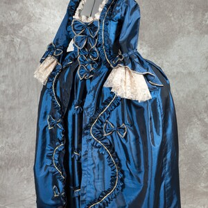 Robe a La Francaise Rococo Dress Saque Gown Custom Sized - Etsy
