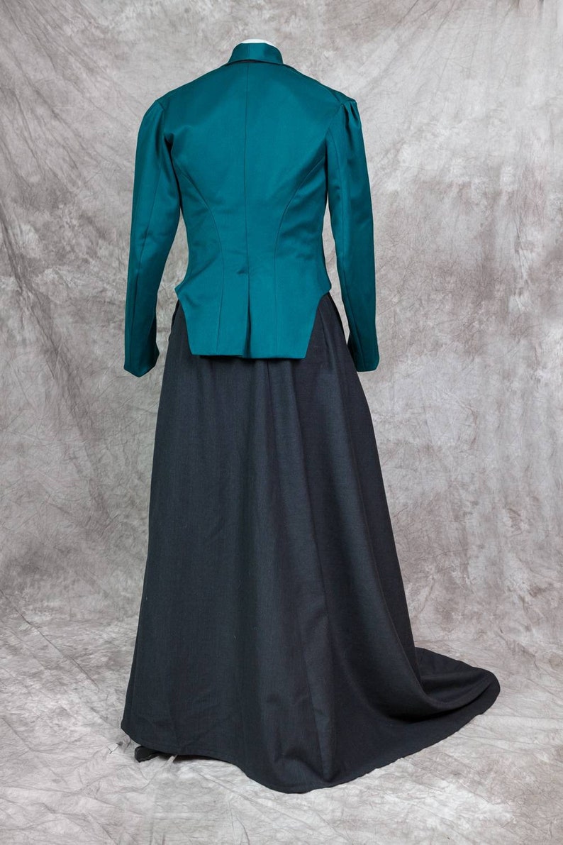 Victorian Edwardian Riding Habit 1880th Size M or custom sized | Etsy