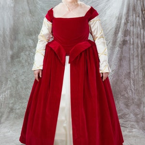 Elizabethan Dress 16th Century, Custom Sized - Etsy