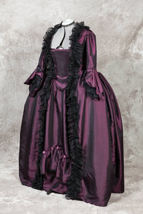 Robe a La Francaise Rococo Dress Saque Gown Custom Sized | Etsy UK