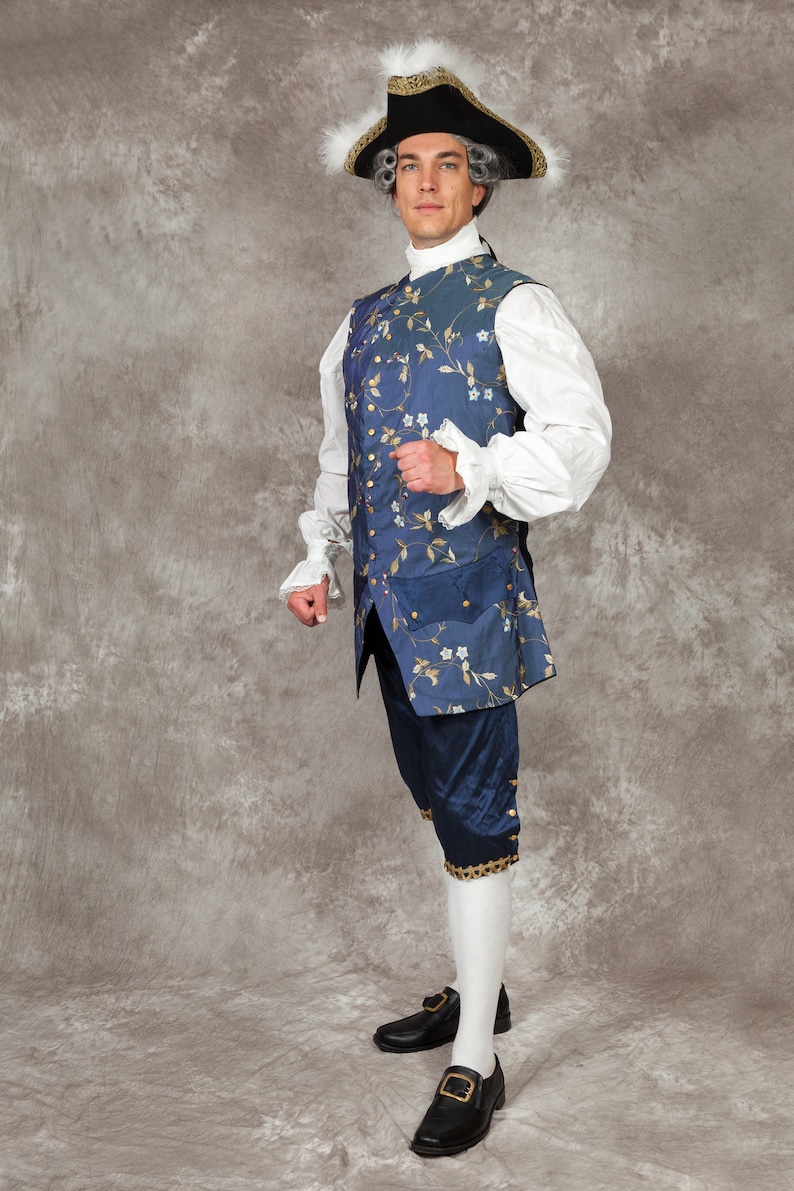 Rococo Gentlemen Men Costume, Custom Sized - Etsy