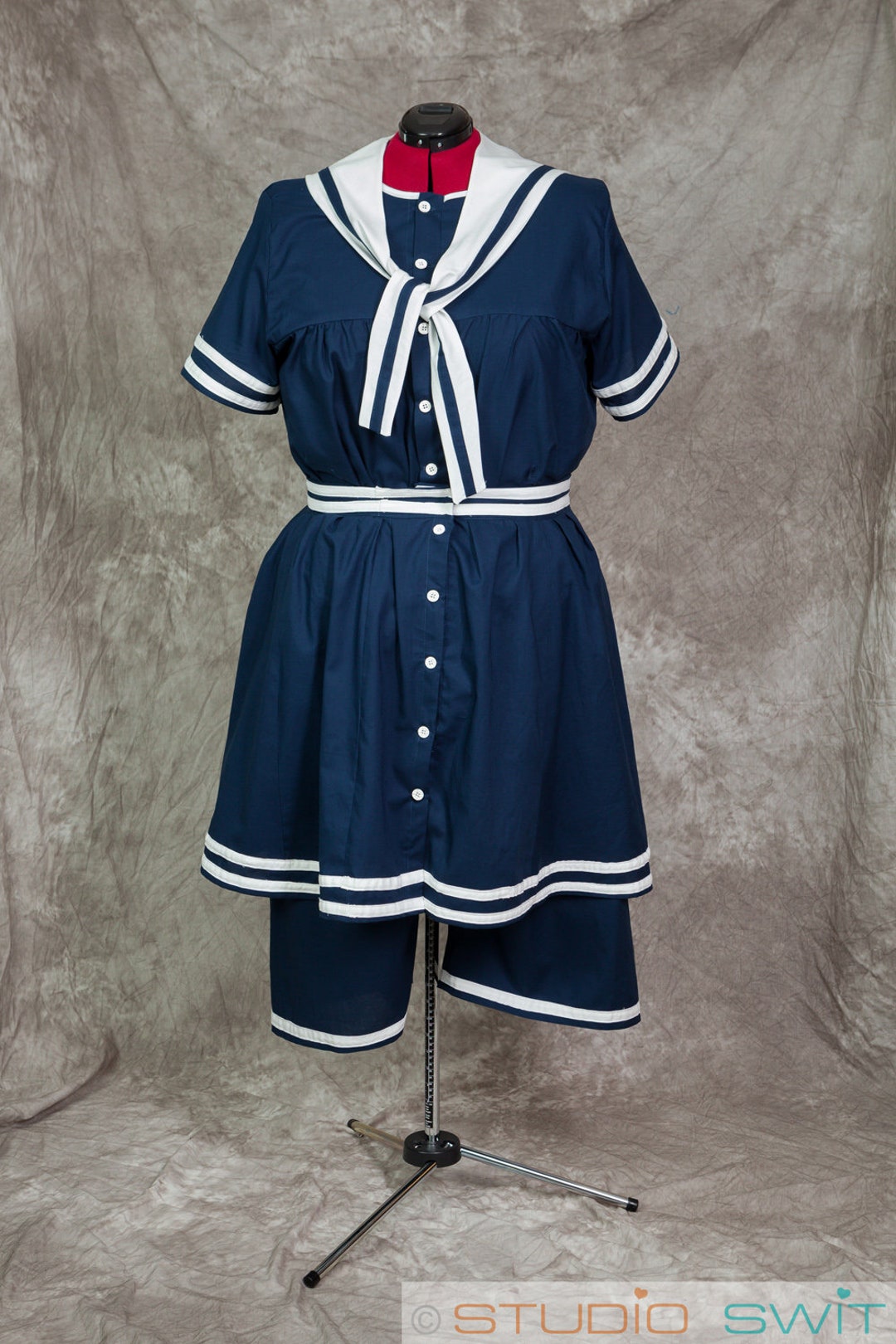 Victorian Bathing Swimming Costume Swimsuit, Custom Sized - Etsy