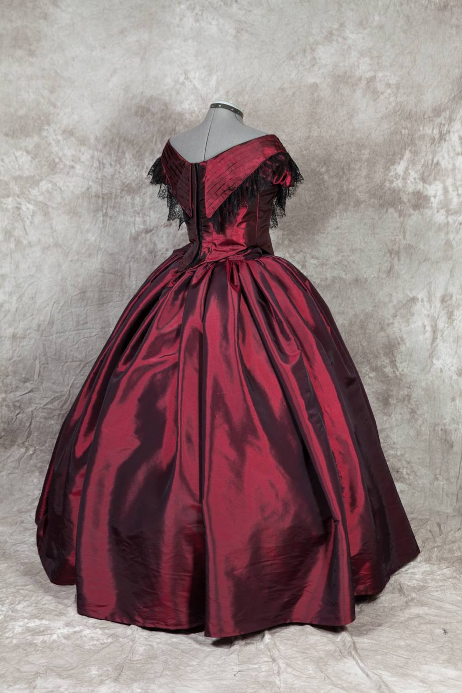 Victorian Crinoline Sissi Ball Civil War Dress Custom Sized | Etsy