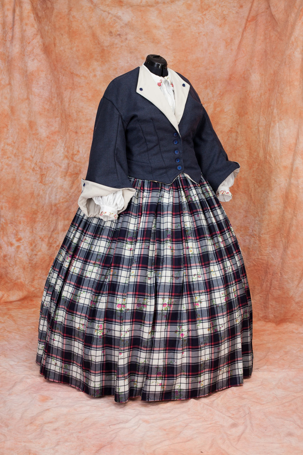 Victorian Crinoline Civil War Dress Custom Sized - Etsy