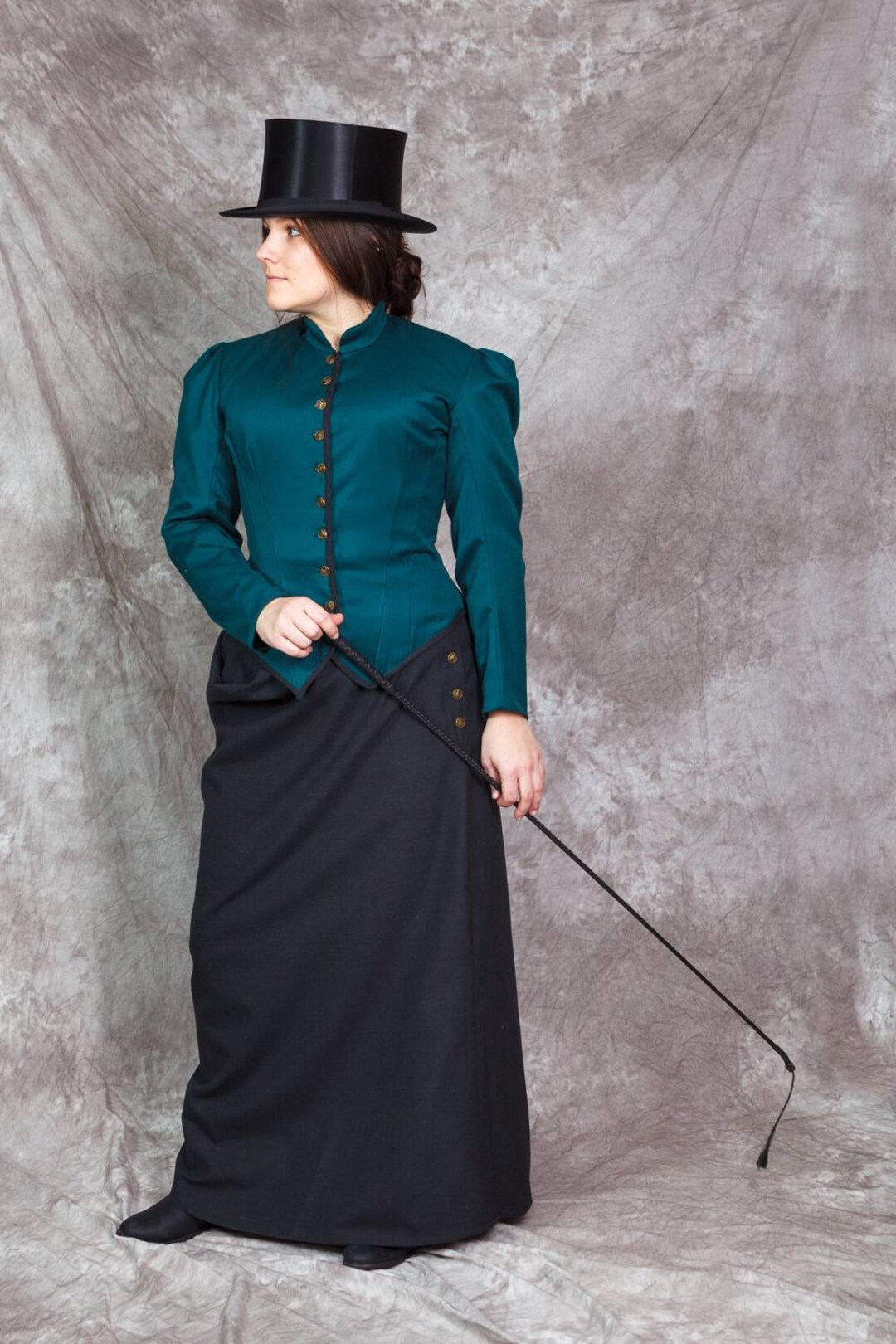 Victorian Edwardian Riding Habit 1900th Custom Sized - Etsy