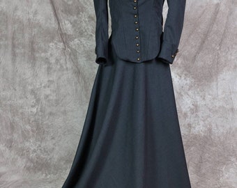 Victorian Edwardian Riding Habit 1900th Custom Sized | Etsy