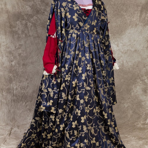 Renaissance Dress Cioppa Gamurra Overdress 15th-16th Century - Etsy