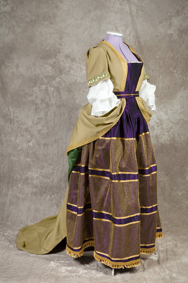 Mantua Dress Louis XIV 17. Century , Custom Sized - Etsy