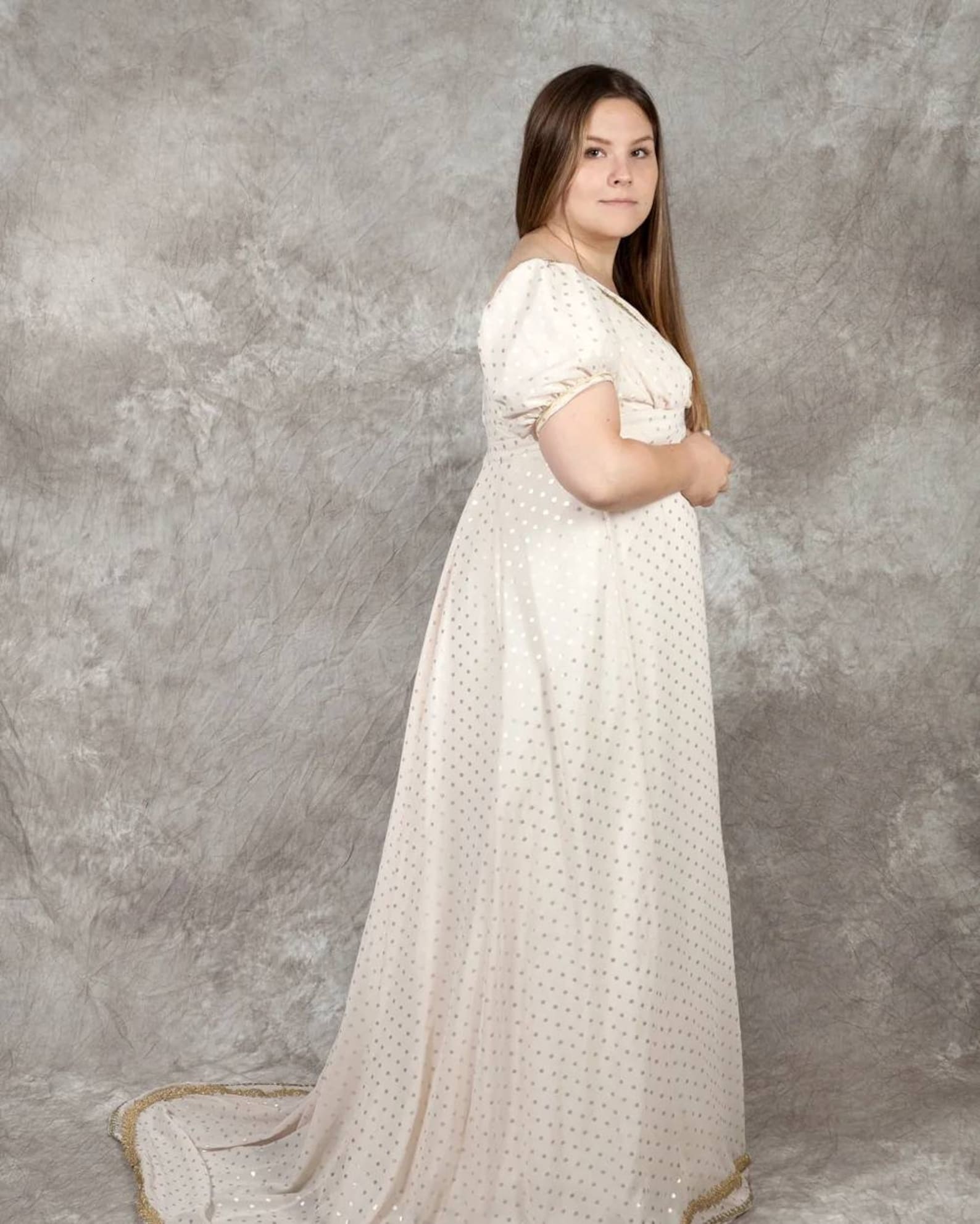 Regency Court Ball Dress Train 1790-1805, Custom Made - Etsy