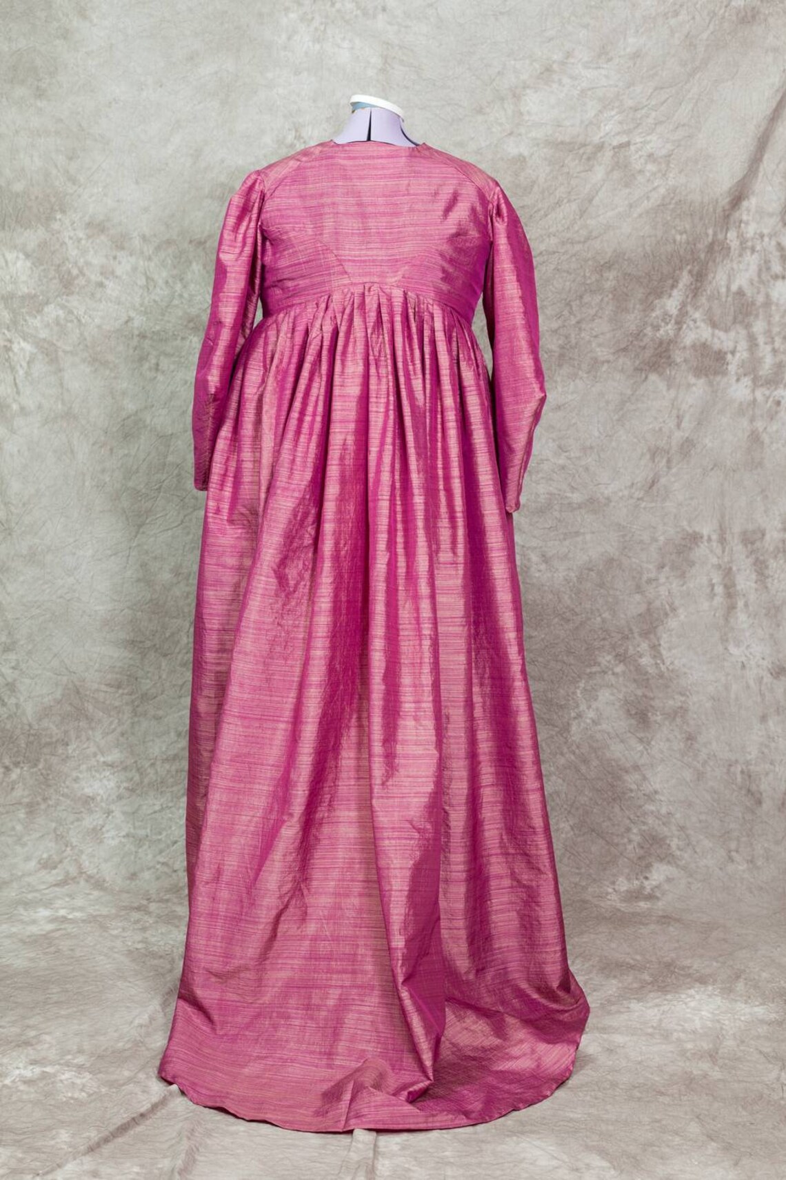 Open Robe Georgian Empire Dress 1795-1807 Custom Made - Etsy