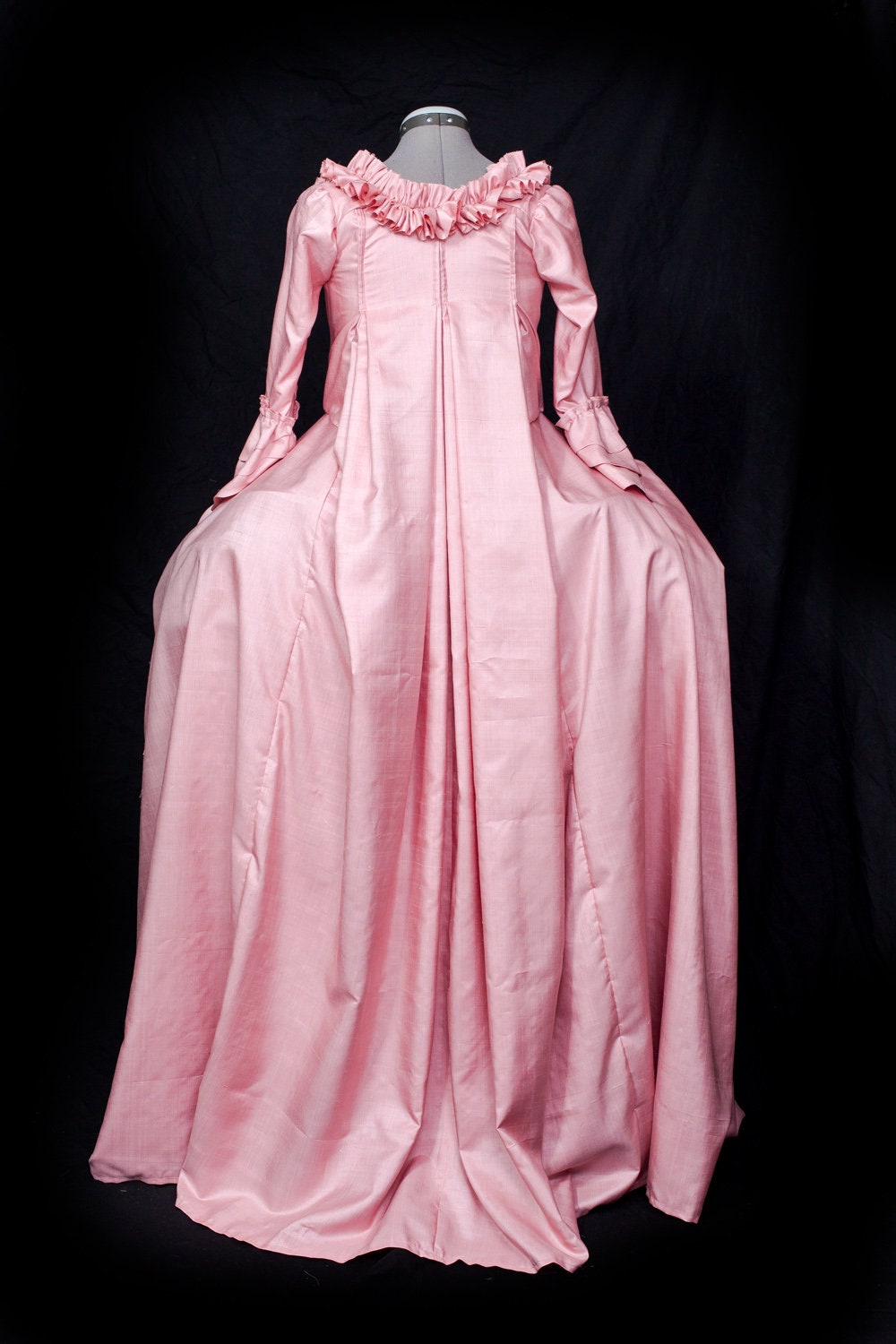 Robe a La Francaise Rococo Dress Saque Gown Custom Sized Silk - Etsy