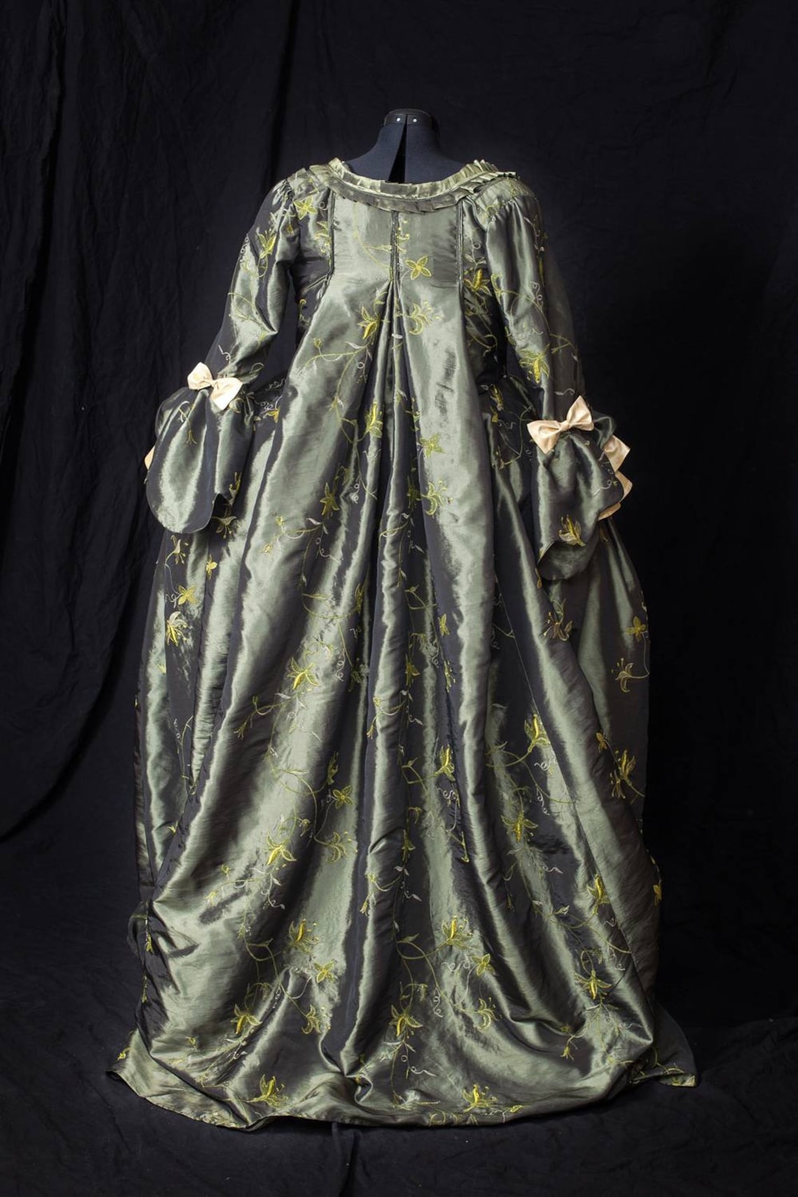 Robe a La Francaise Rococo Dress Saque Gown Custom Sized - Etsy