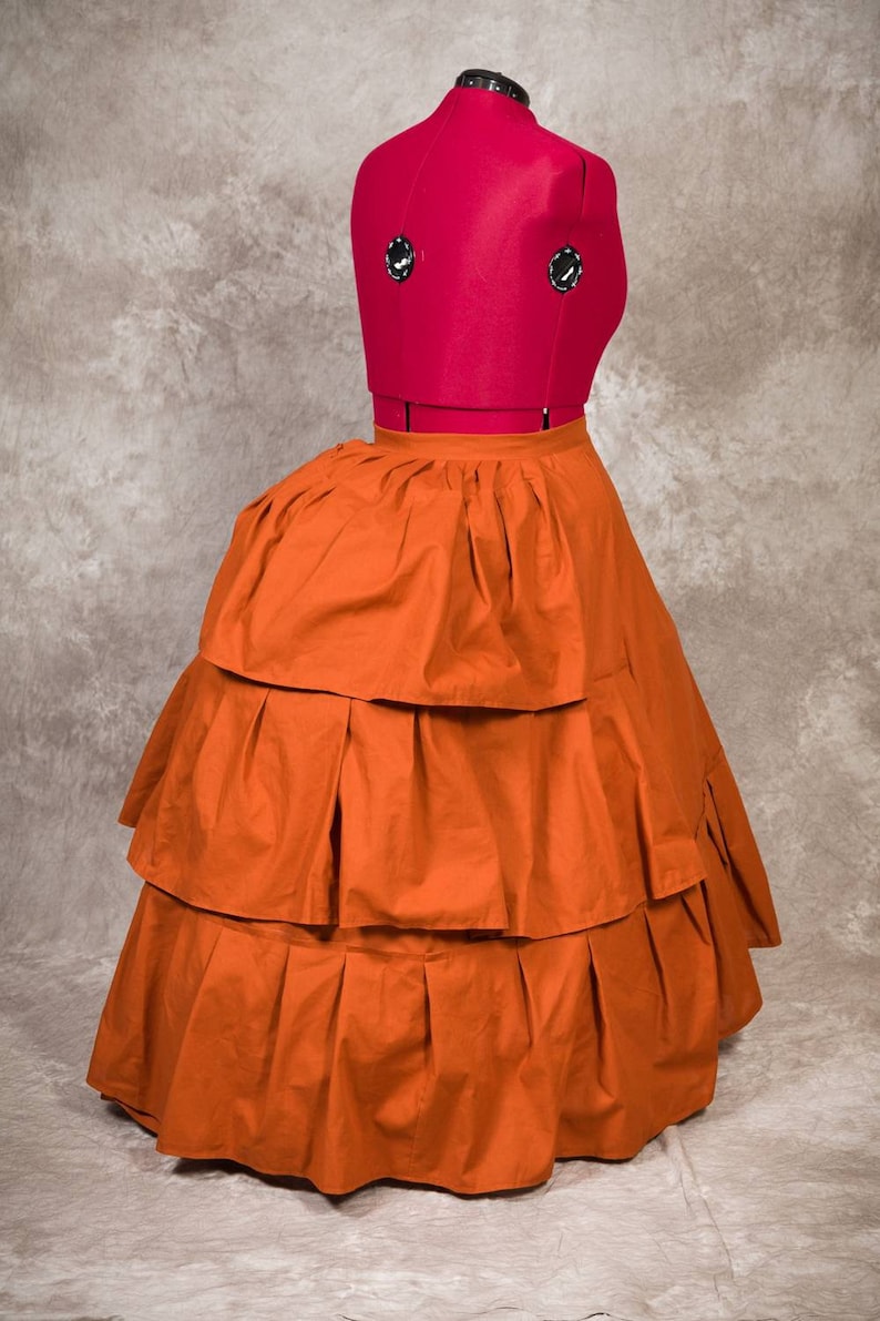 Elliptical Crinoline Crinolette Civil War Dress Custom Sized - Etsy UK