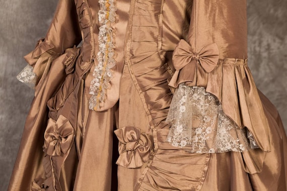 Robe a La Francaise Rococo Dress Saque Gown Custom Sized - Etsy