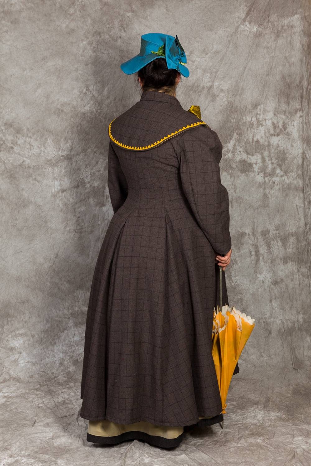 Victorian Coat for Bustle Dresses, Custom Sized - Etsy