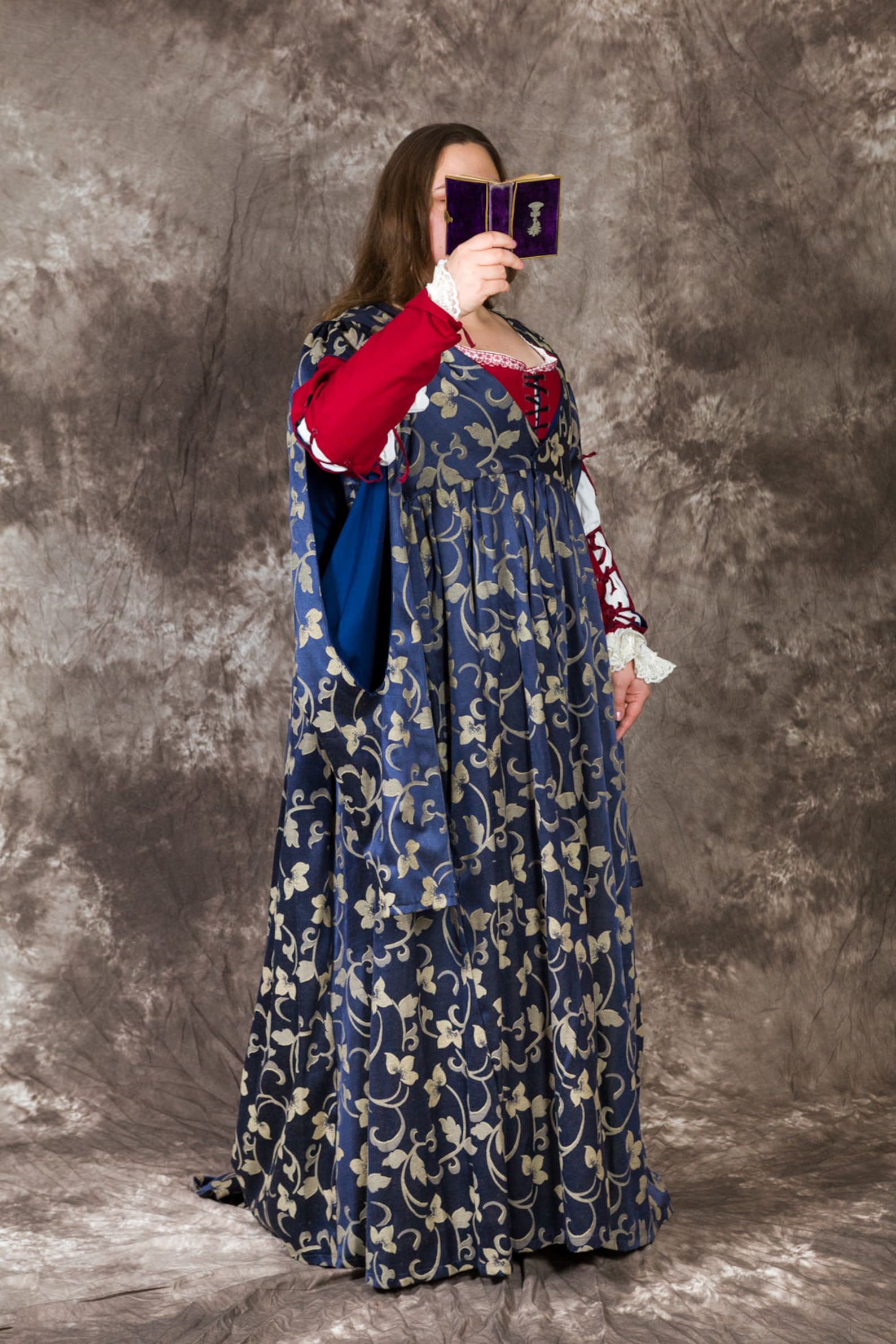 Renaissance Dress Cioppa Gamurra Overdress 15th-16th Century | Etsy