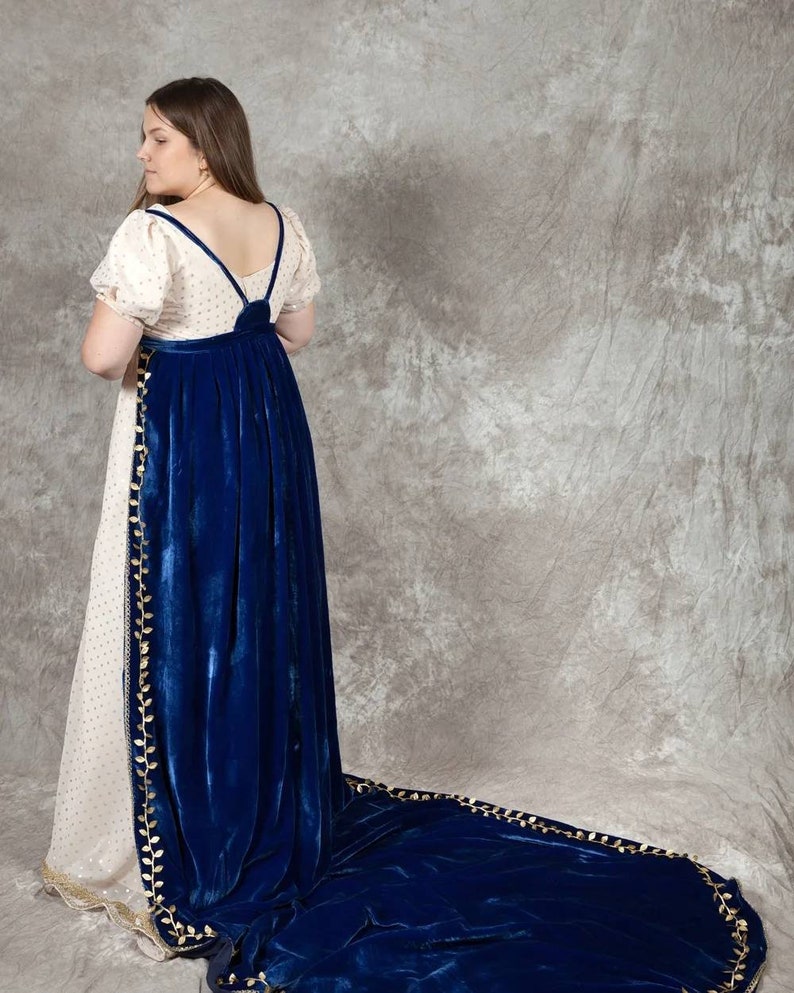 Regency Court Ball Dress Train 1790-1805, Custom Made - Etsy