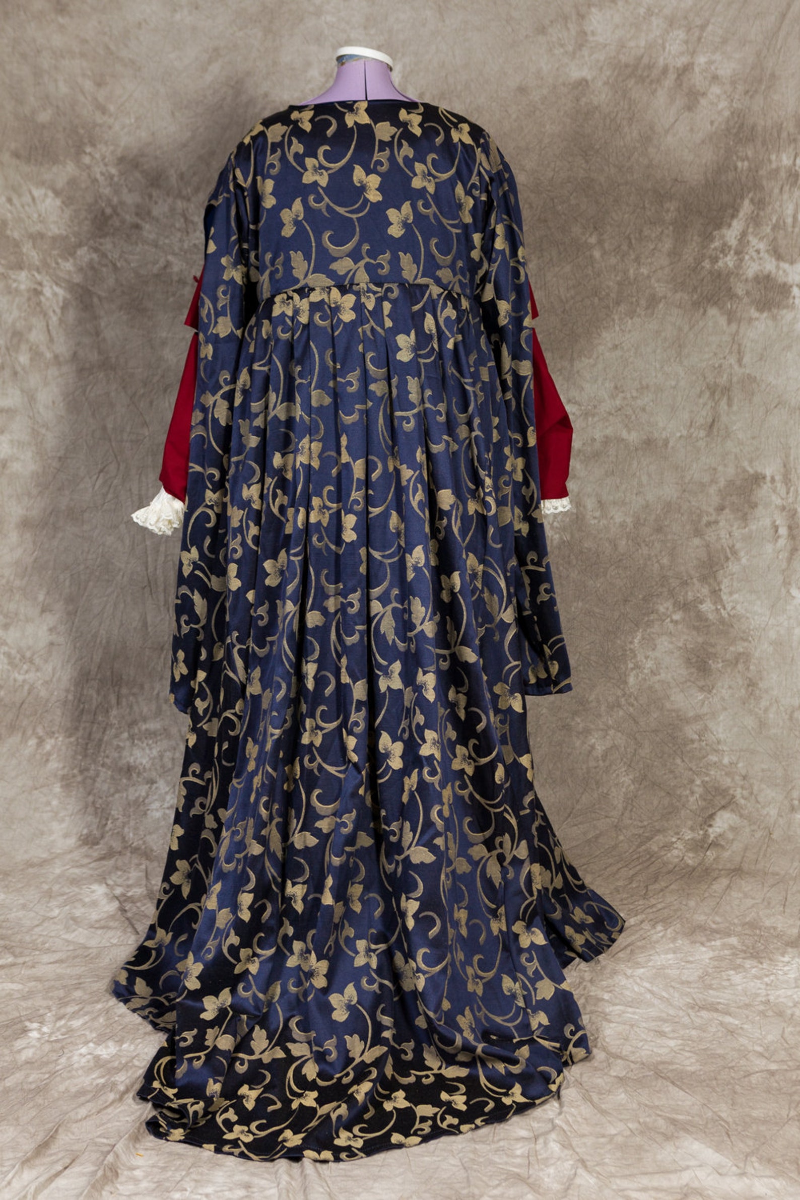 Renaissance Dress Cioppa Gamurra Overdress 15th-16th Century | Etsy