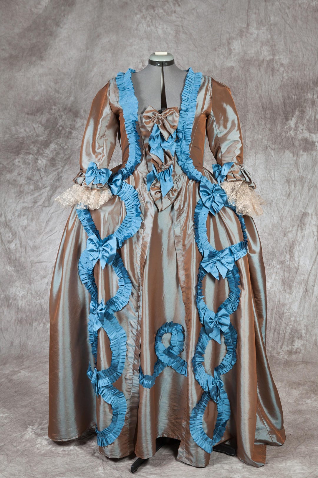 Robe a La Francaise Rcoco Dress Silk or Taffeta, Custom Made - Etsy