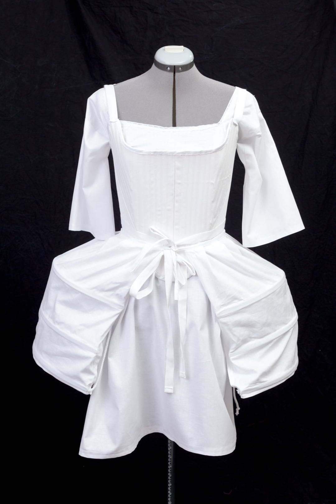 Rococo Undergarments Stays, Shift, Underskirt and Panniers, Custom Made ...