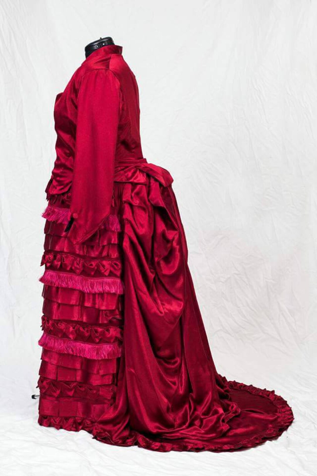 Victorian Bustle Dress, Custom Sized - Etsy