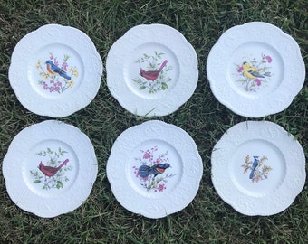 Bird plates | Etsy