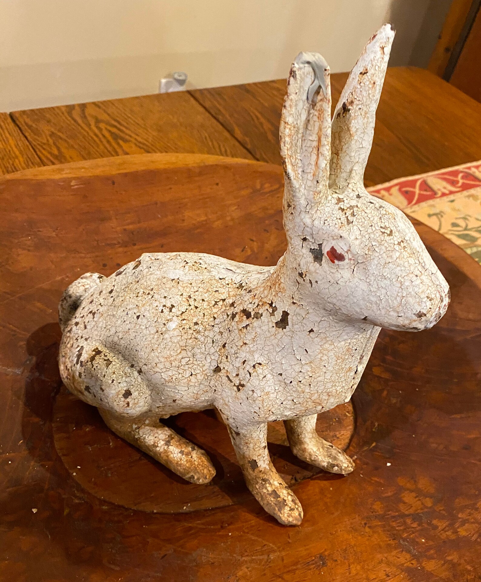 Antique Iron Rabbit Wrought Iron Iron Bunny Cast Iron - Etsy