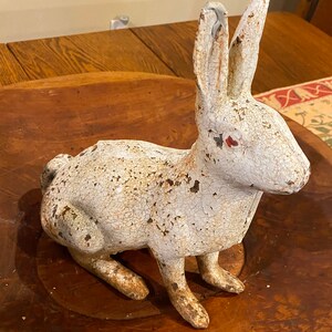 Antique Iron Rabbit Wrought Iron Iron Bunny Cast Iron - Etsy