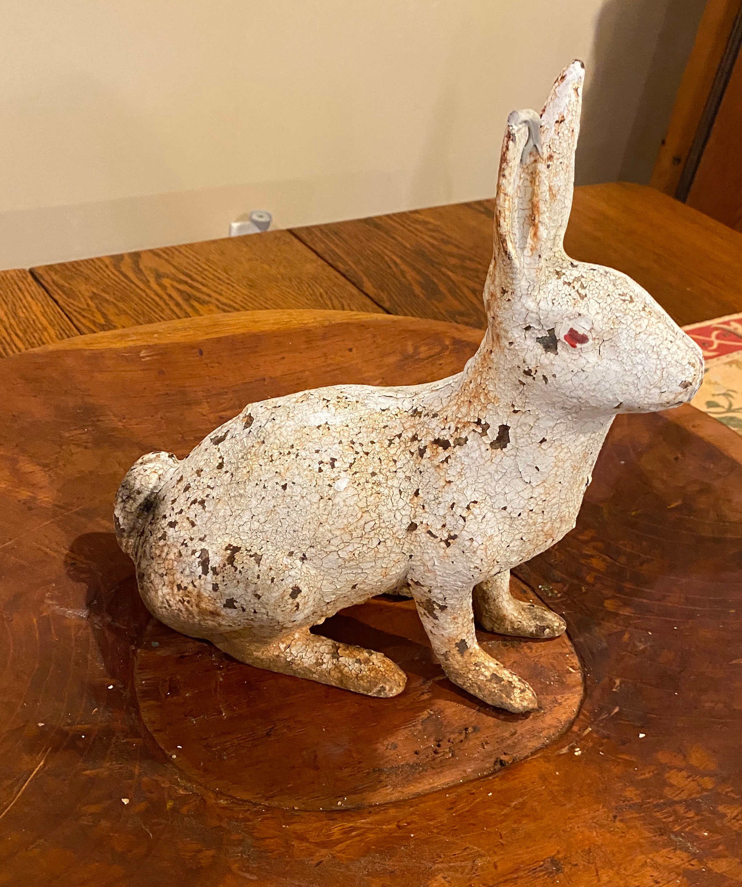 Antique Iron Rabbit Wrought Iron Iron Bunny Cast Iron - Etsy